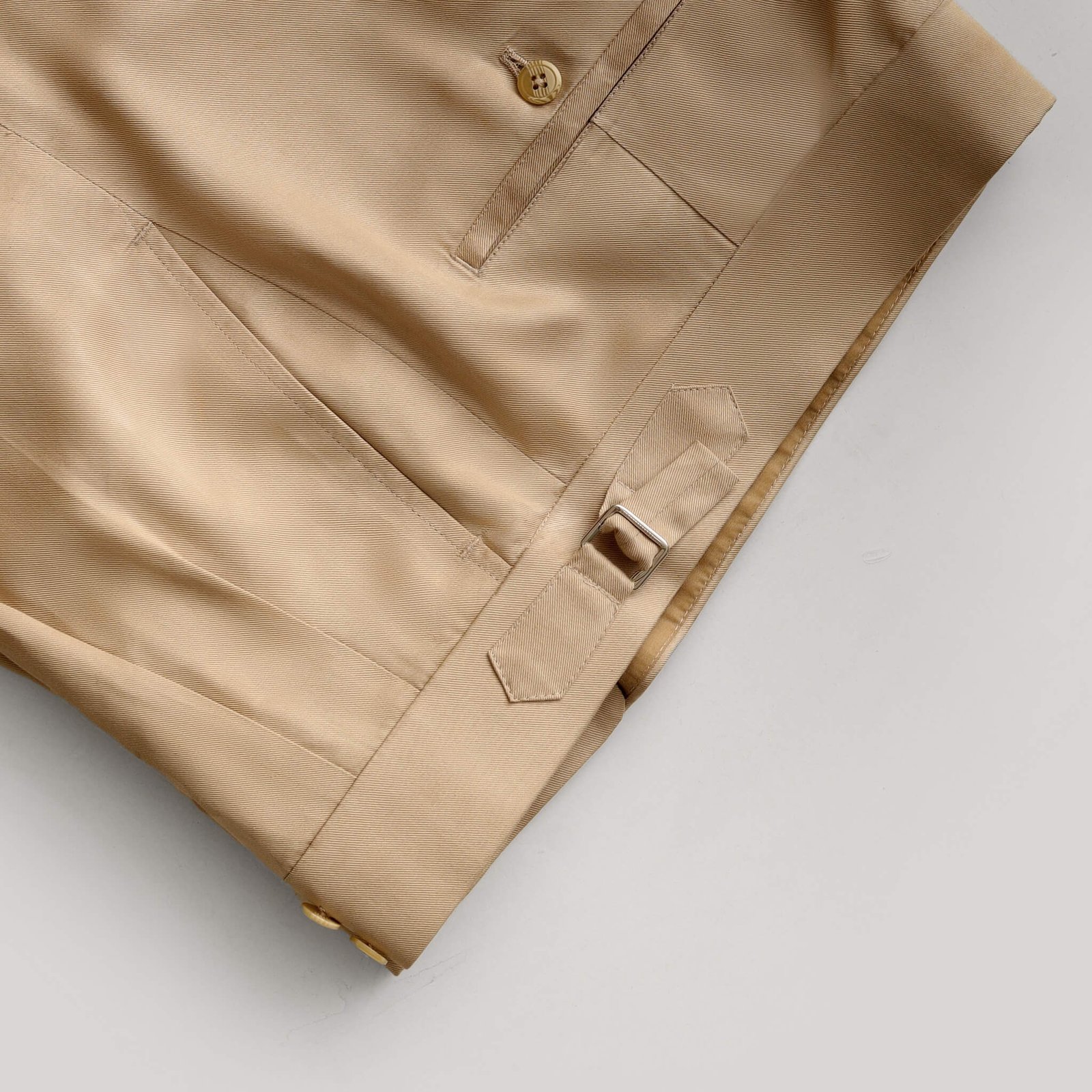 Khaki Bootcut Gurkha Pant – Vincent